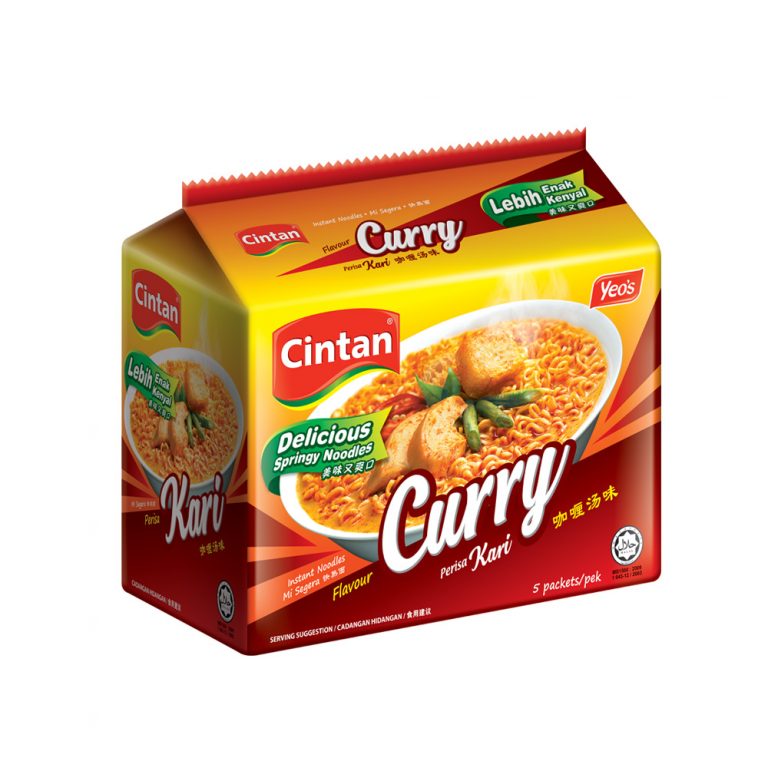 Cintan Noodles - Chicken, Seafood Asli, Curry - Yeo's